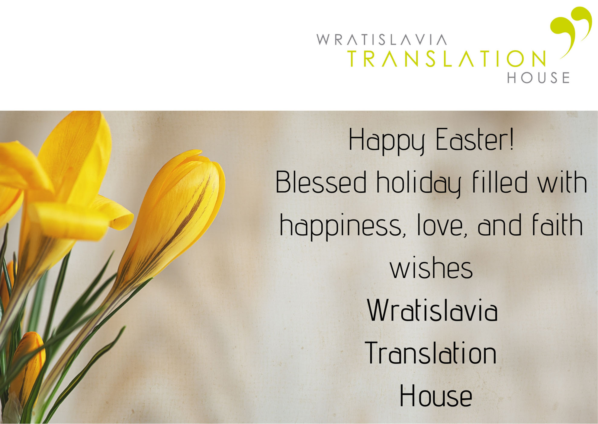 Happy Easter! – Wratislavia Translation House